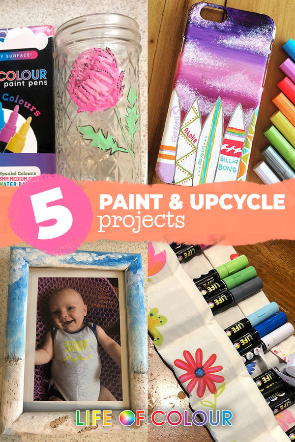 5 creative upcycle ideas for your home - Life of Colour