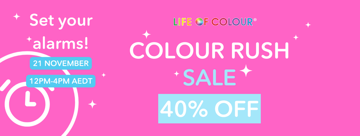Colour Frenzy Sale - Life of Colour