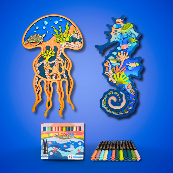 3D Wall Art Painting Kits - Life of Colour