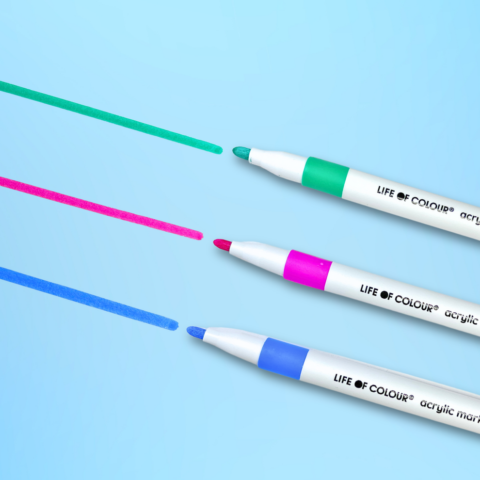 Acrylic Markers Classic Colours - set of 24 – Life of Colour