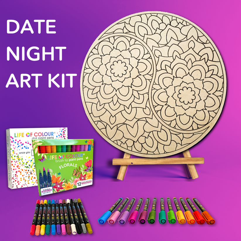 Date Night Art Kit – Life of Colour