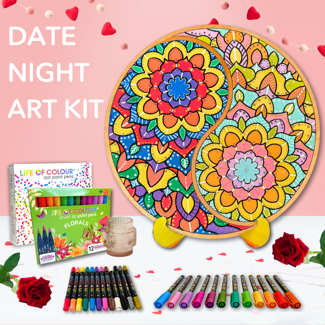 Date Night Art Kit – Life of Colour