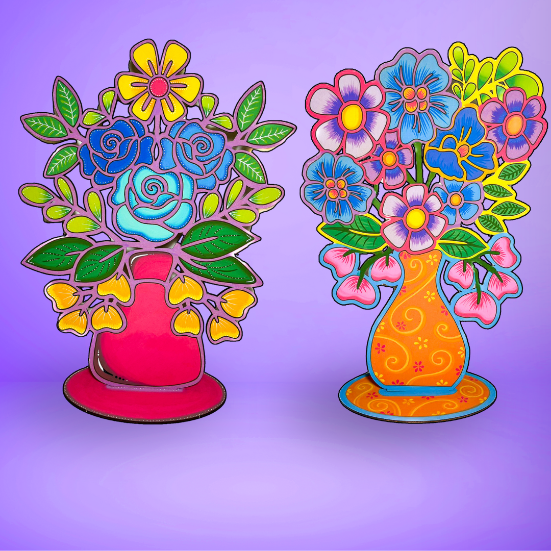 Flowers in Vases - Life of Colour