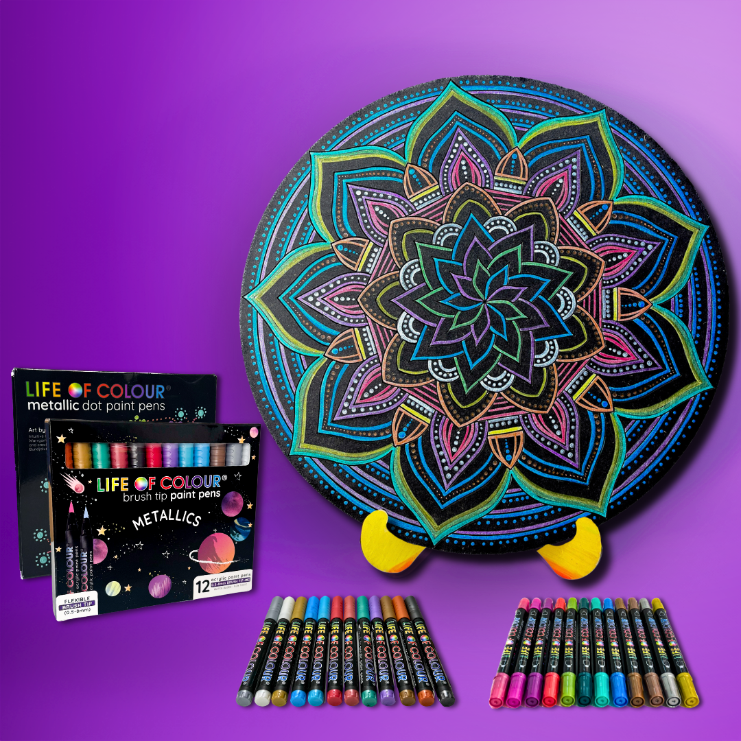 Galaxy Mandalas – Life of Colour