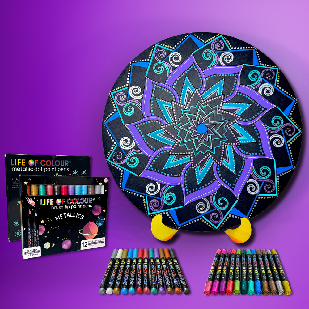 Galaxy Mandalas - Life of Colour