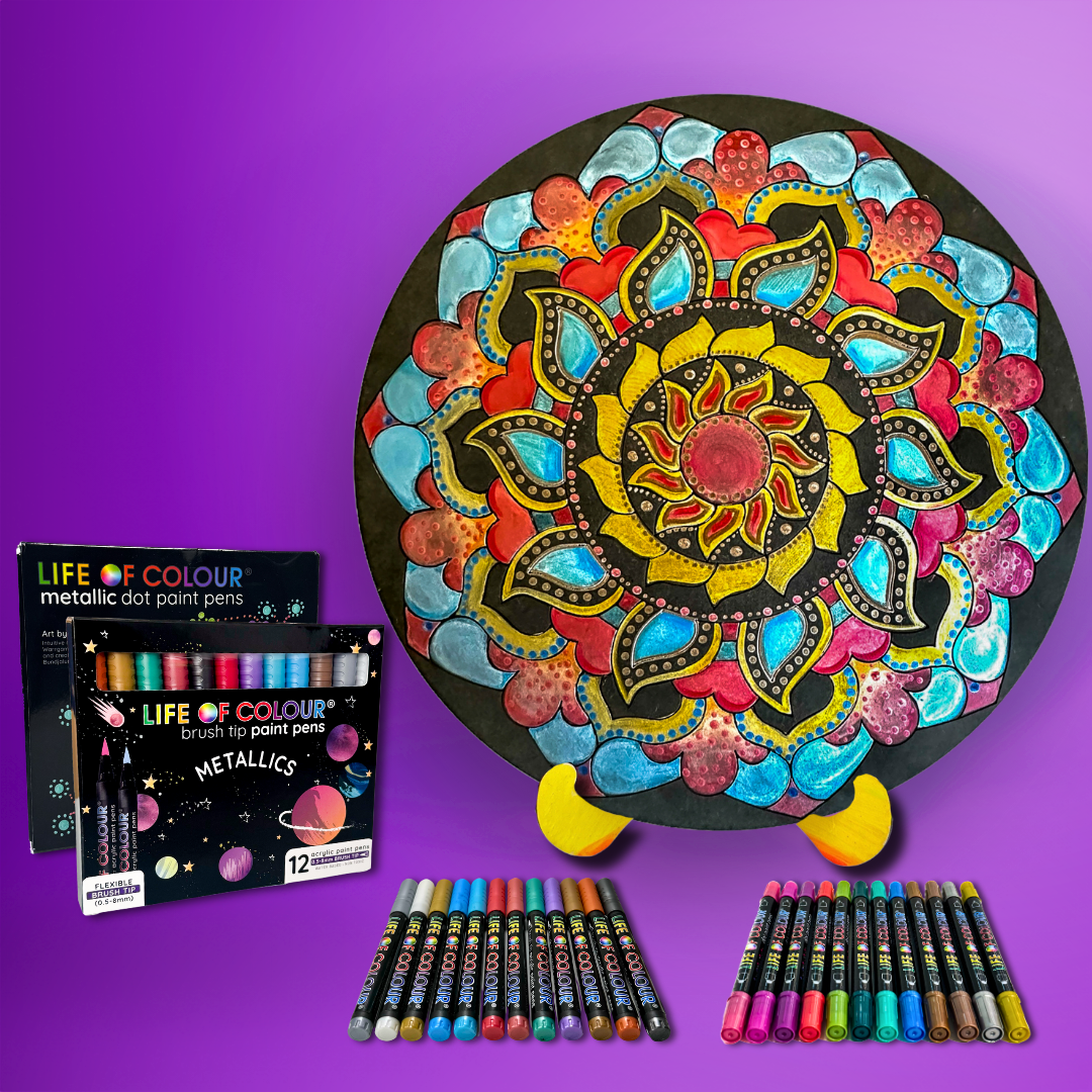 Galaxy Mandalas - Life of Colour