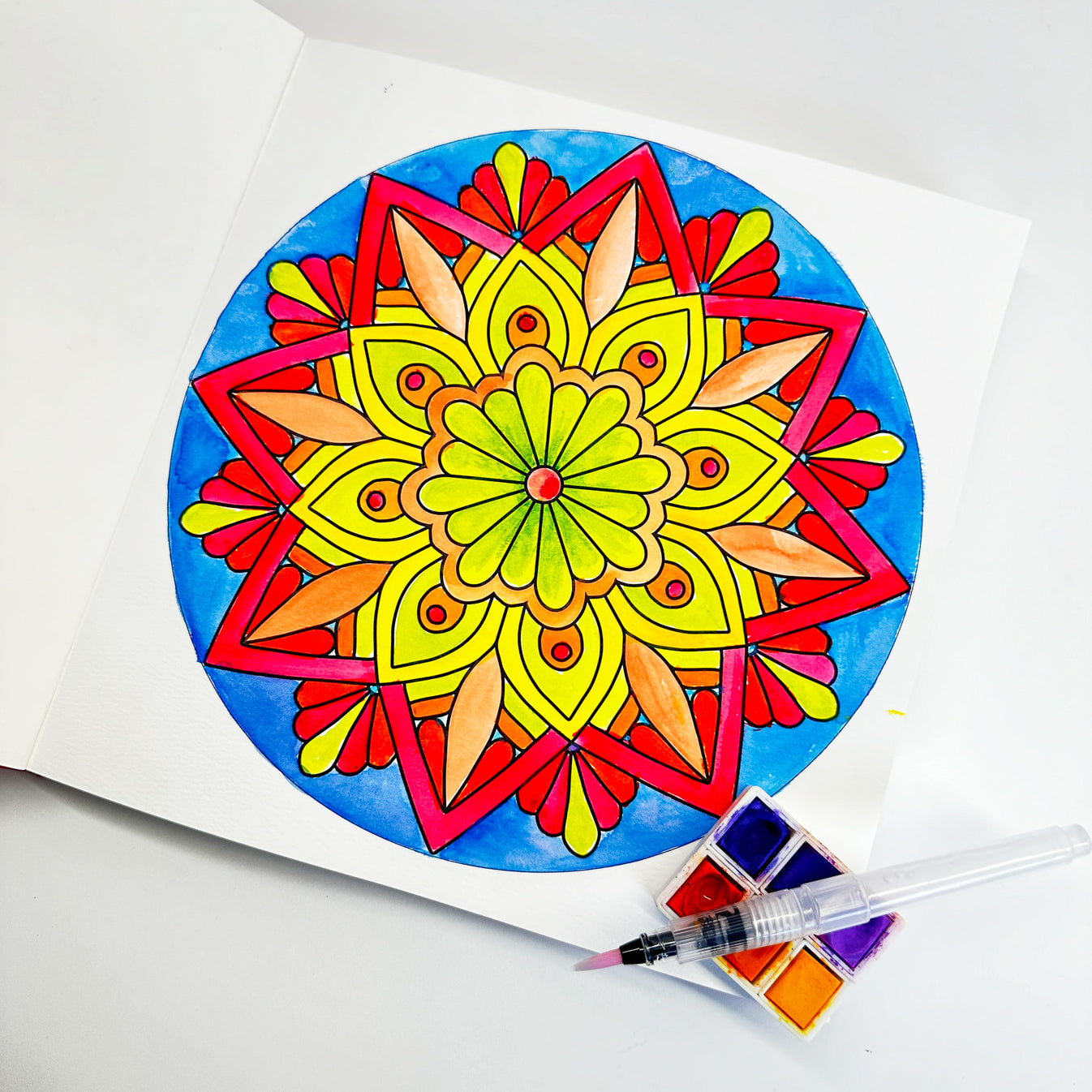 Watercolour Colouring Book - Volume 1 – Life of Colour