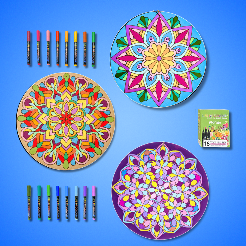 Mandala Painting Kits - Life of Colour