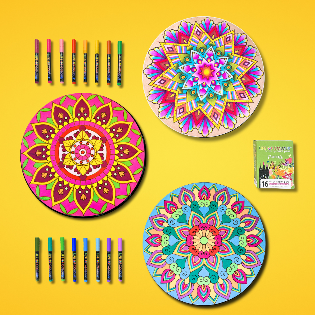 Mandala Painting Kits - Life of Colour