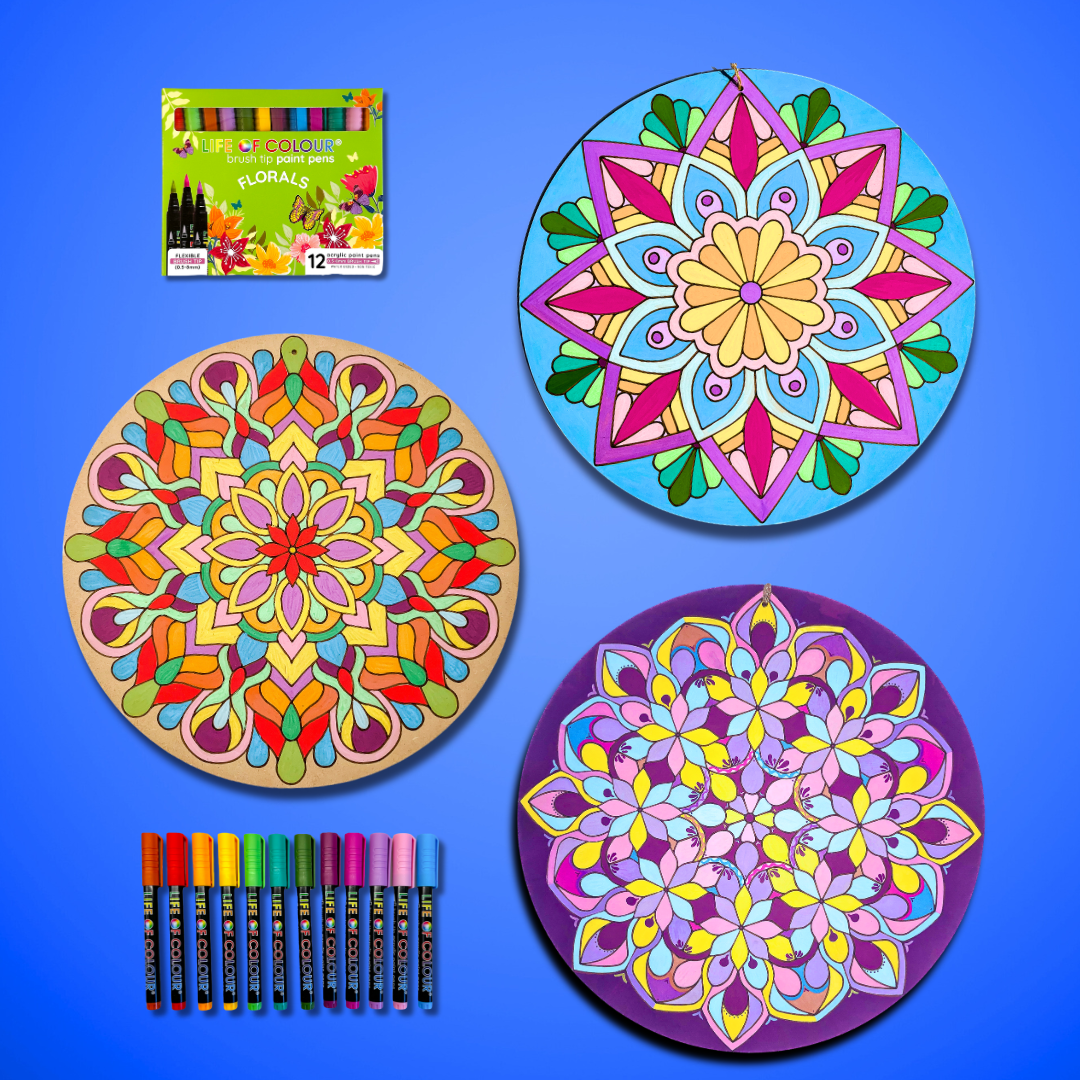 Mandala Painting Kits – Life of Colour