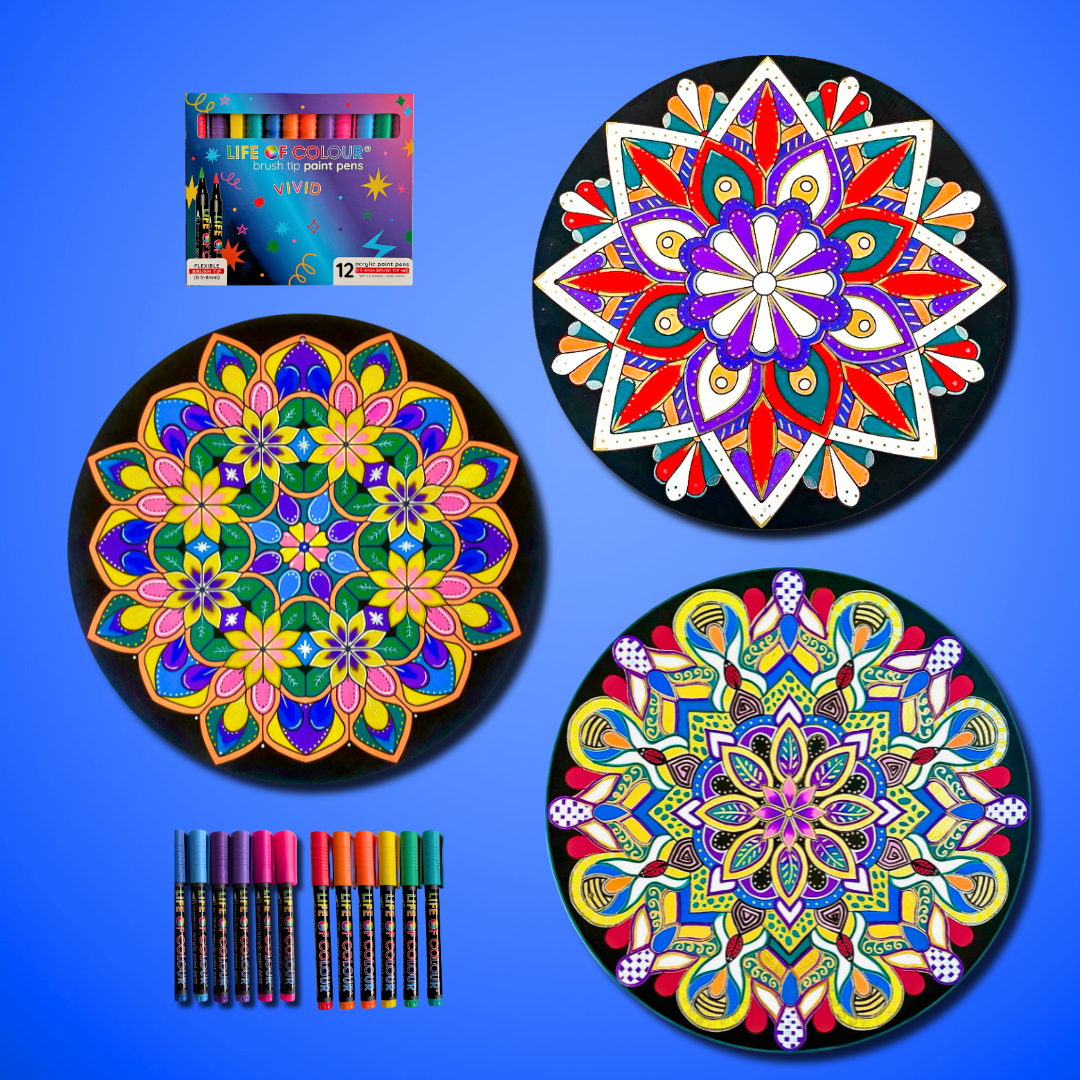 Mandala Painting Kits - Life of Colour