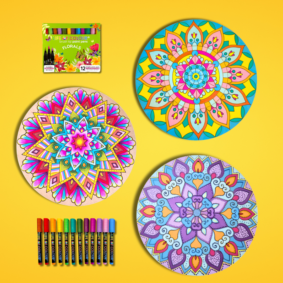 Mandala Painting Kits – Life of Colour