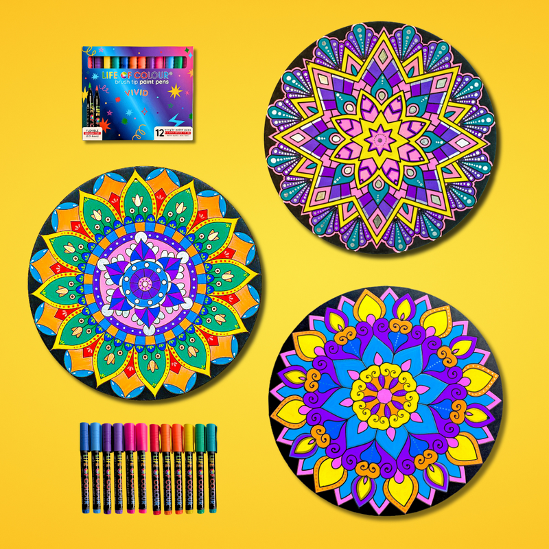 Mandala Painting Kits - Life of Colour