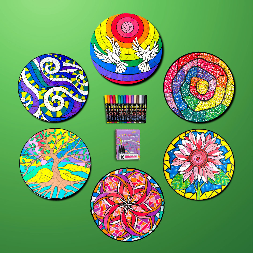 Mosaic Painting Kits - Life of Colour