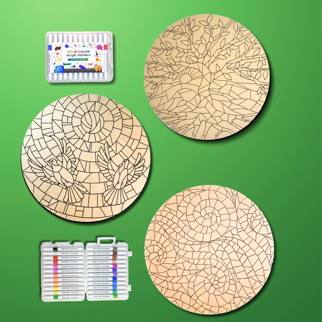 Mosaic Painting Kits - Life of Colour