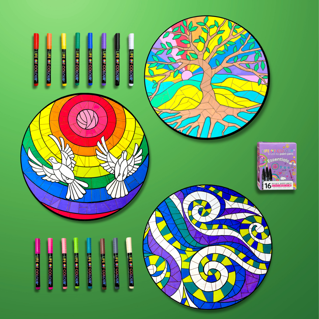 Mosaic Painting Kits - Life of Colour