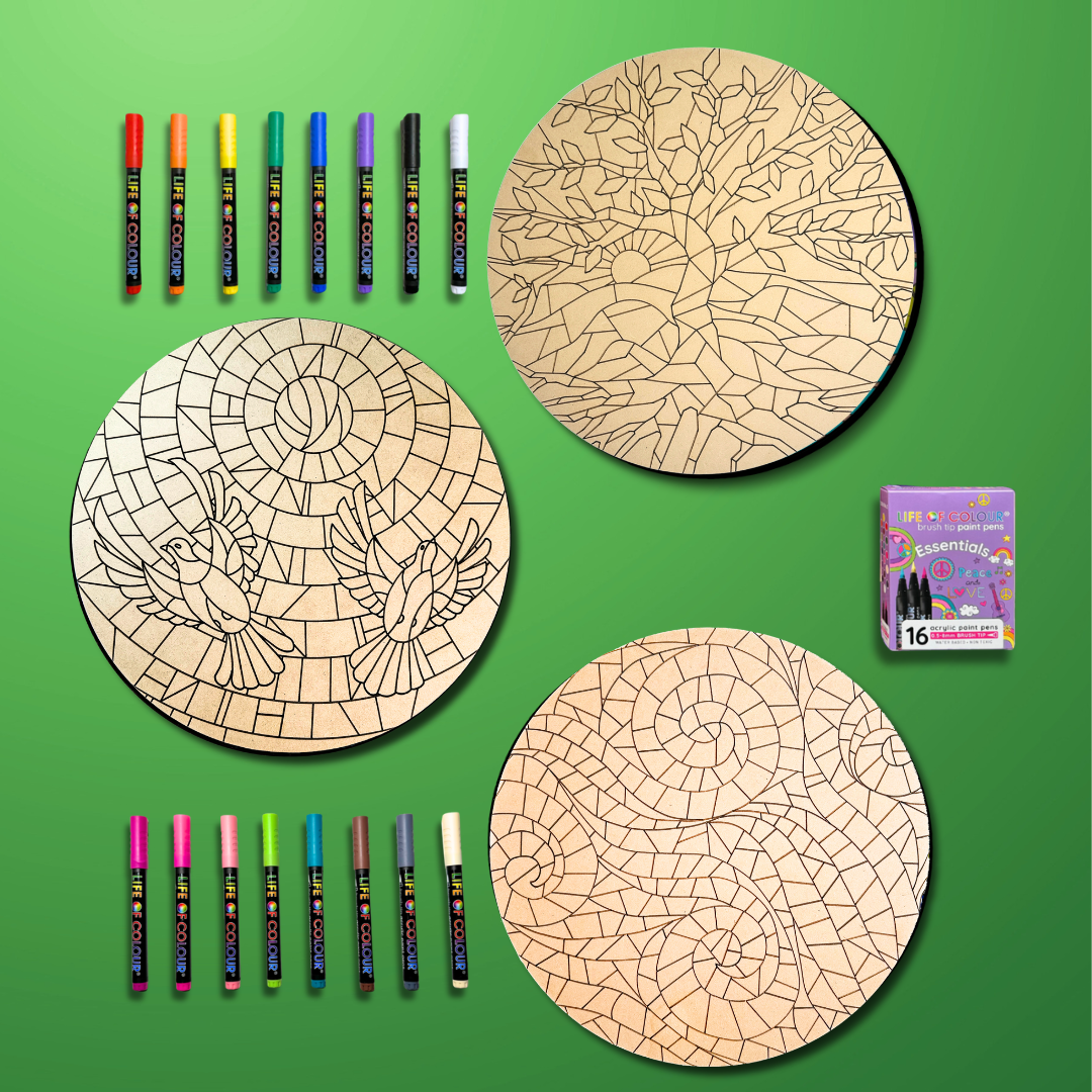 Mosaic Painting Kits - Life of Colour