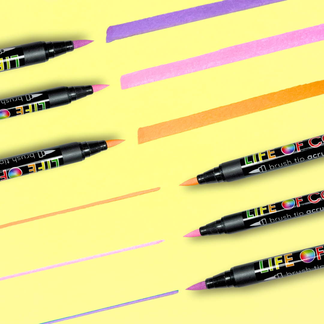 Watercolour Brush Pens Australia - Life of Colour
