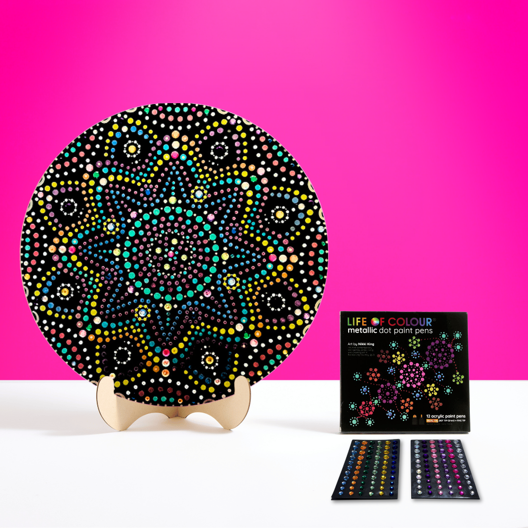 Life of Colour Dot Mandala Painting Kit - Orion (The Hunter)