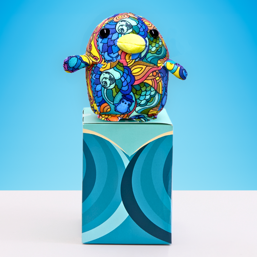 Doodle Plushie Painting Kit - Penguin (V2) – Life of Colour