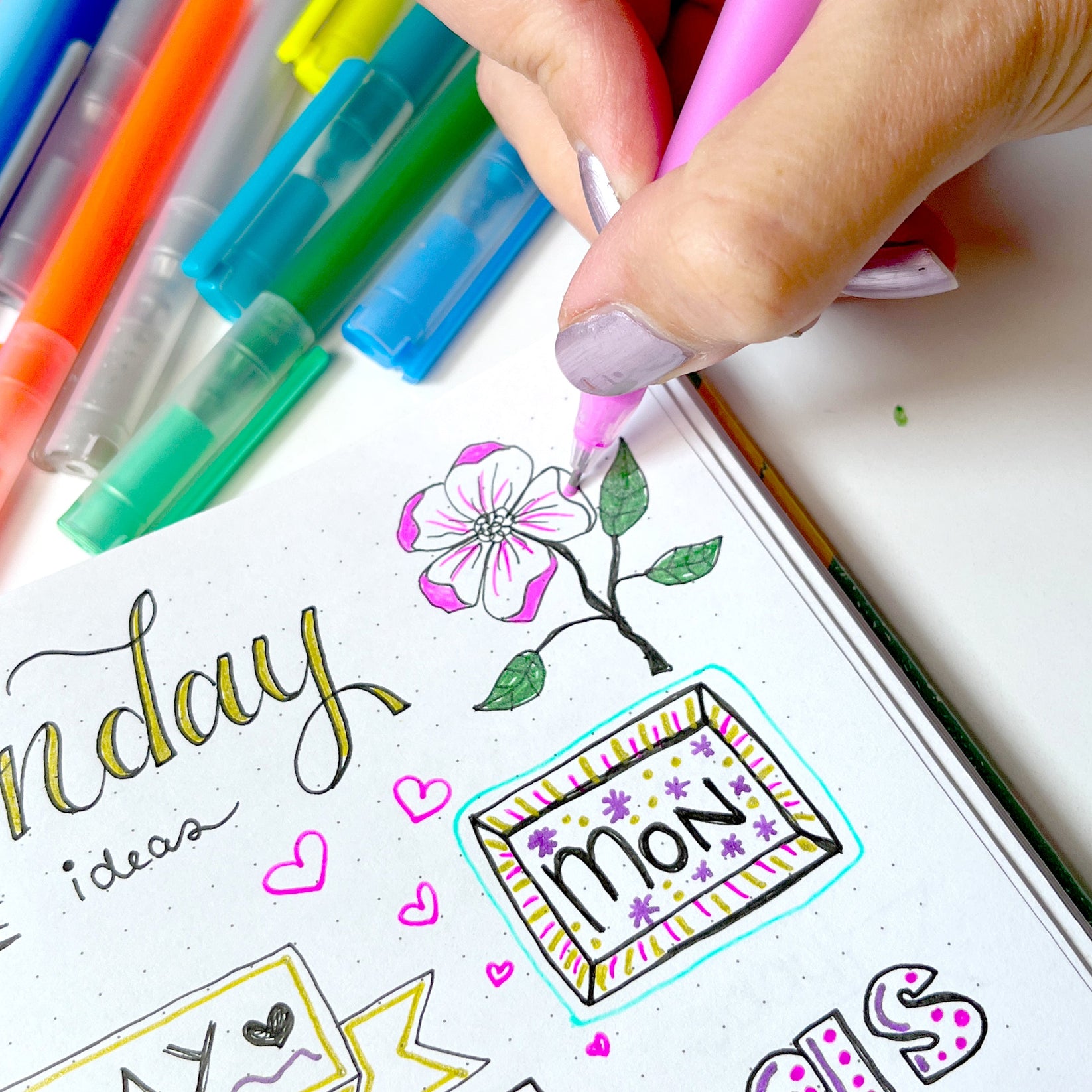 Gel Pens - Set of 48 - Life of Colour