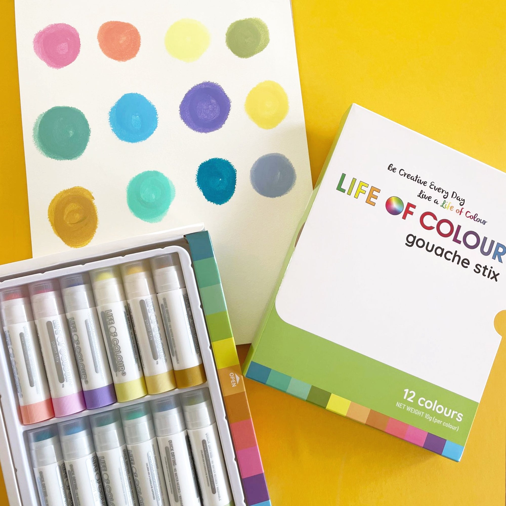 Gouache Painting Stix - Life of Colour