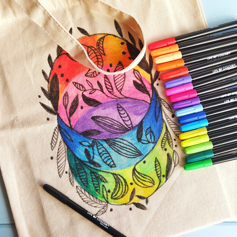 Fabric Markers | Fabric Pens - Life of Colour