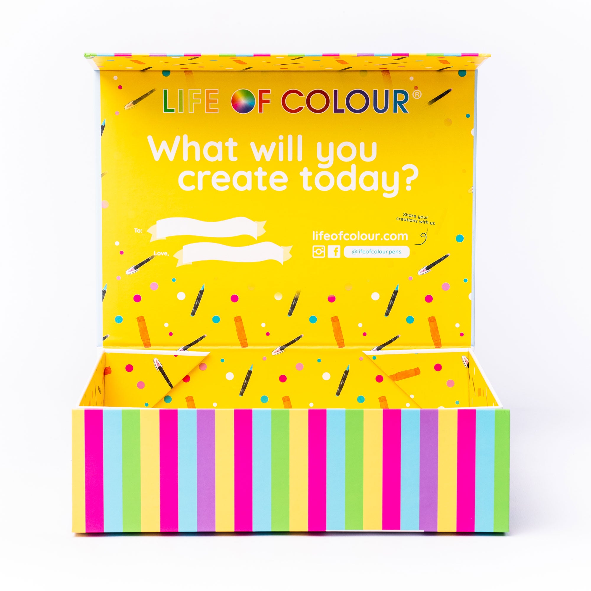 Large Art Box (Box Only) – Life of Colour