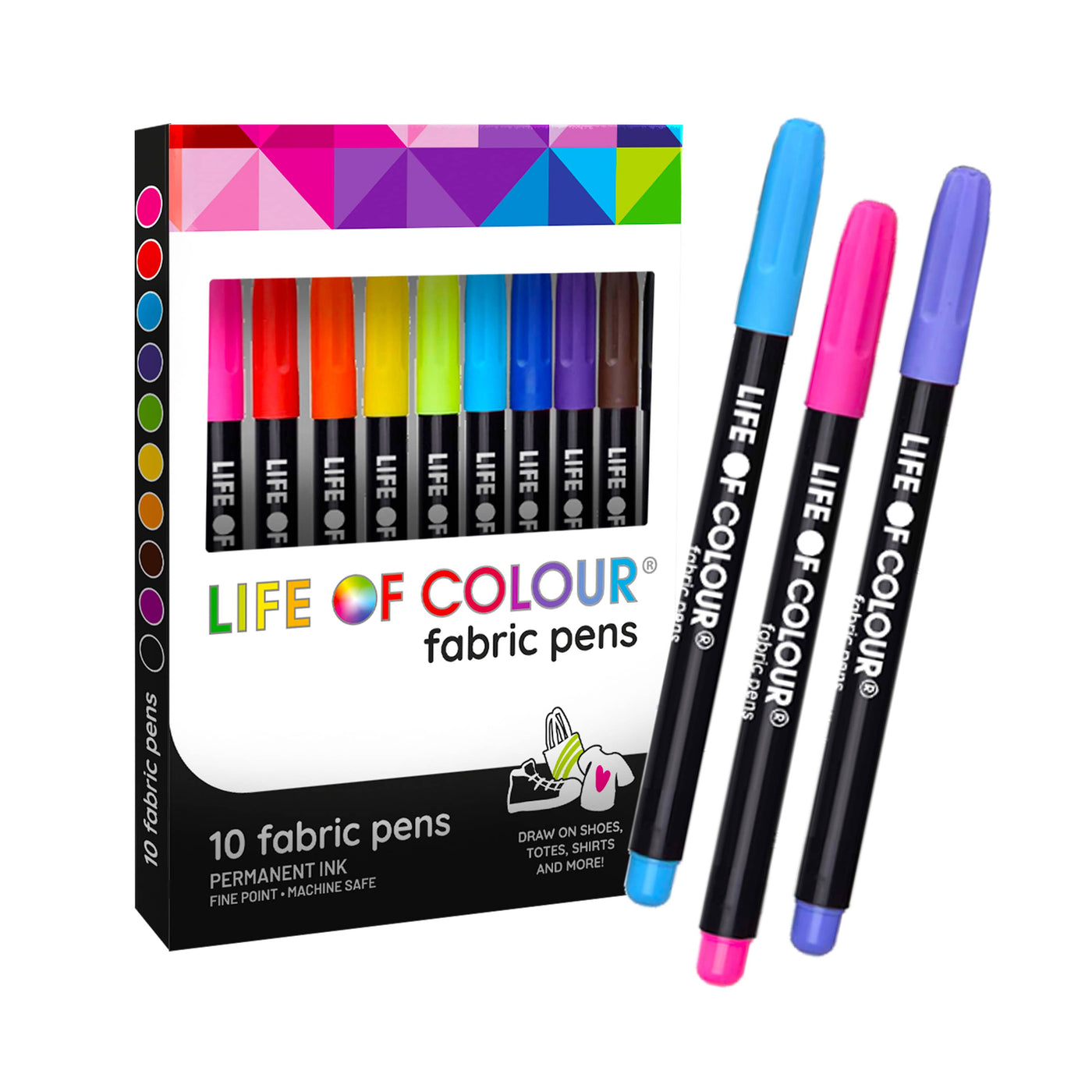 Fabric Markers | Fabric Pens - Life of Colour