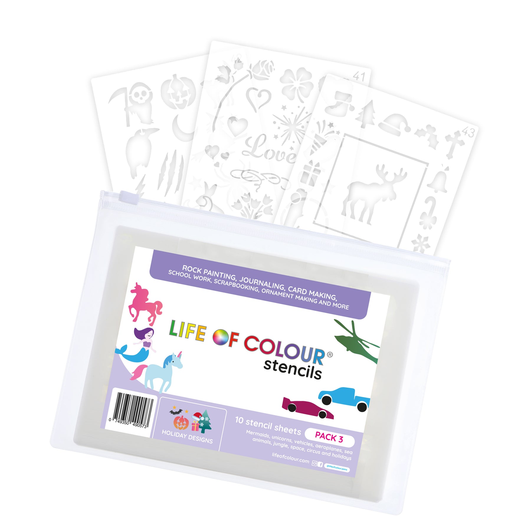 Art Stencils and Templates - Life of Colour